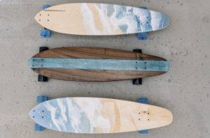 How to Make an Epoxy Longboard - Fluid Texture Art - Love Acrylic Painting