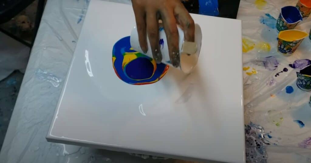 This is Why You Need A Base Paint for Acrylic Pouring - Fluid Texture ...