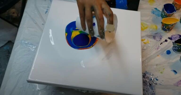 This is Why You Need A Base Paint for Acrylic Pouring - Fluid Texture ...