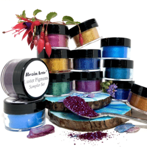 Best Mica Powder for Resin and How to Use It - Fluid Texture Art - Love ...