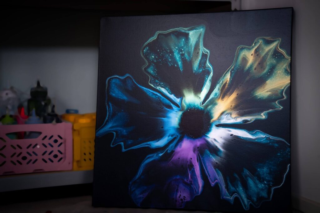 How to Do A Dutch Pour Painting - Fluid Texture Art - Love Acrylic Painting