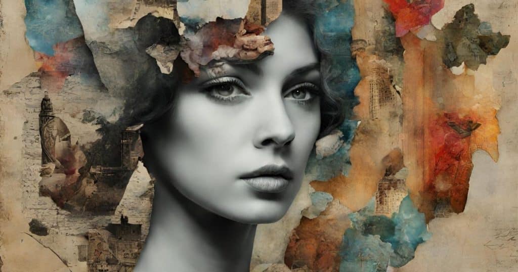 Mixed Media Collage: A Beginner's Guide - Textured Art Magic - Love ...