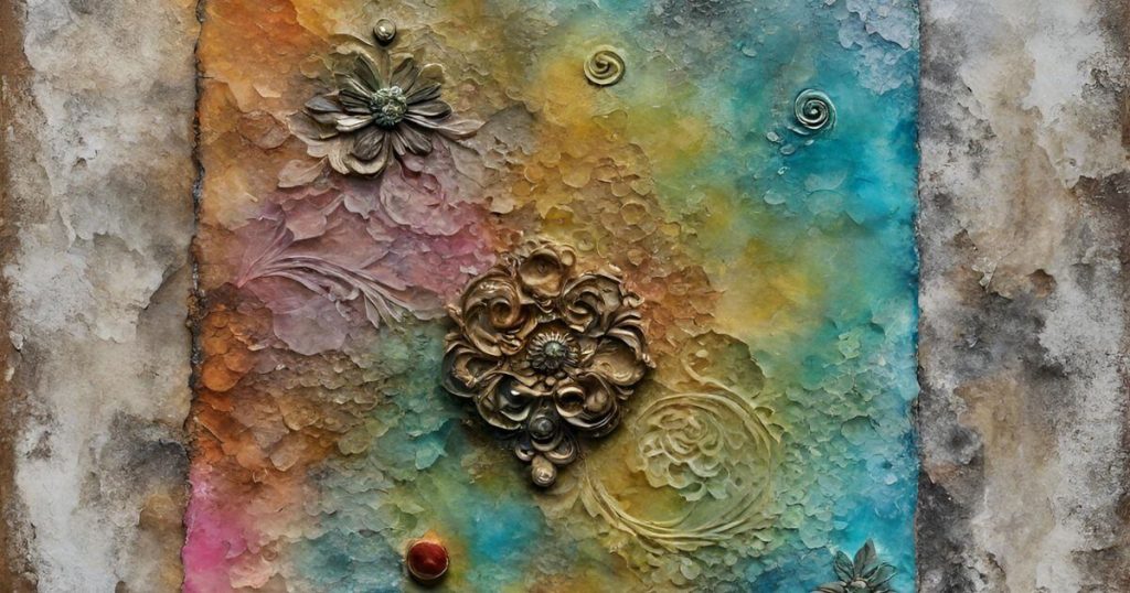 How to Make DIY Texture Paste - Textured Art Magic - Love Acrylic Painting